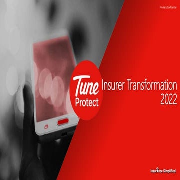 Tune Protect - Insurer transformation Award 2022 | PPT