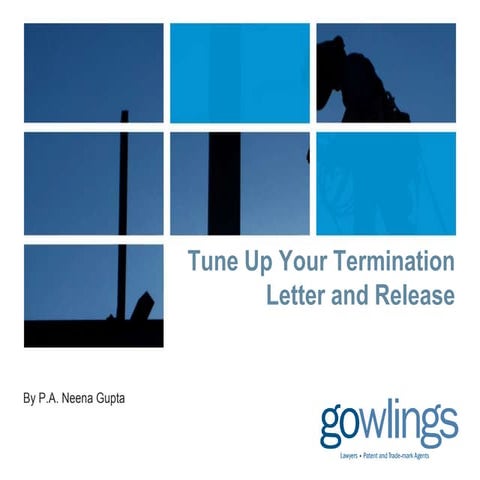 Tune Up Your Termination Letter and Release | PPT