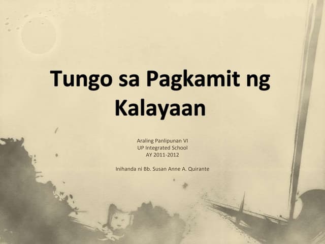 Mga katangian ng bangang manunggul | PPTX