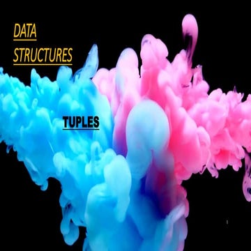Tuples | PPT