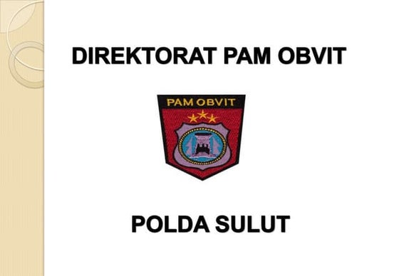 PAPARAN DIREKTORAT PAM OBVIT | PPTX