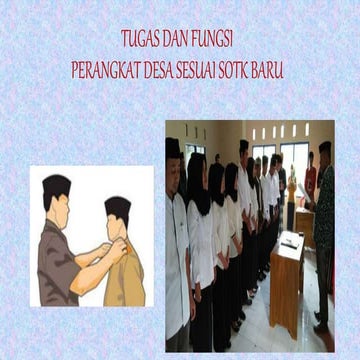 Tupoksi sotk baru | PPTX