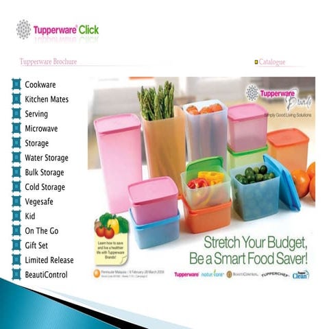 Tupperware catalogue | PPT