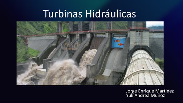 Turbinas Hidráulicas Productoras De Energia Ppt