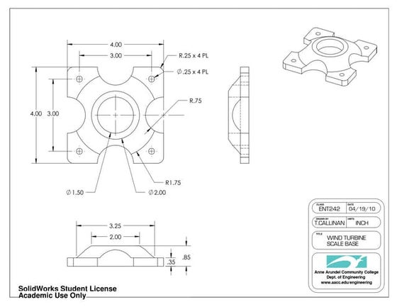 Turbine hub drawings | PDF