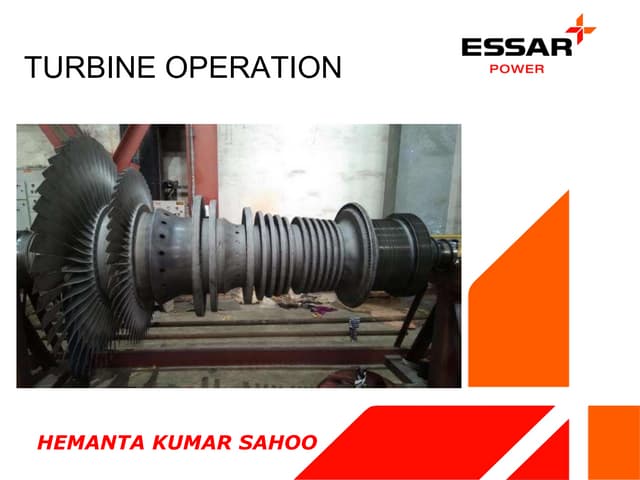 BASIC PARTS OF STEAM TURBINE | PPTX