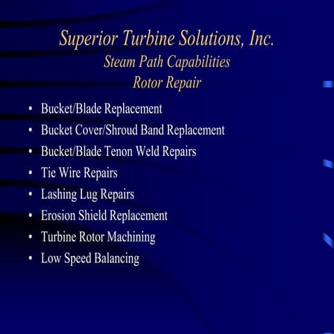 Turbine Rotor-Repairs.ppt
