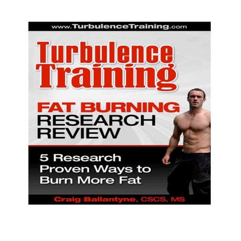 Turbulence training fat burning research | PDF