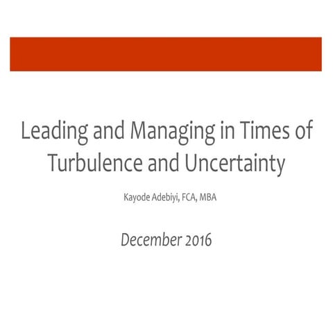 Turbulent times 051216 final_4 my presentation_sheraton+nbl2 | PPT