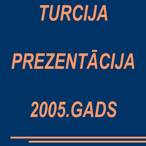 Turcija | PPT