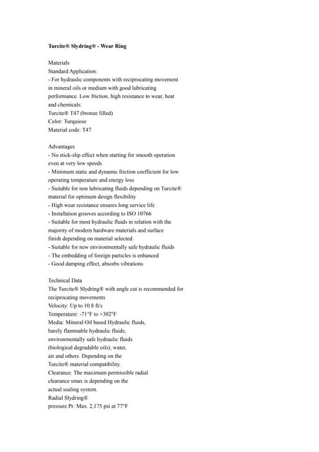 Piston guide ring -dfa | PDF