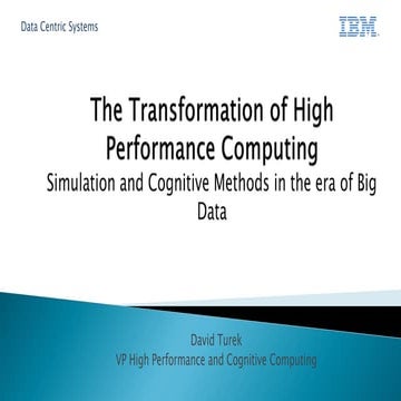 The Transformation Of Hpc Simulation And Cognitive Methods In The Era Of Big Data Ppt