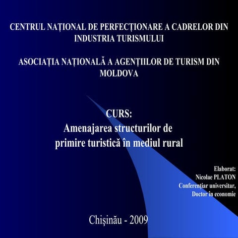 Turism Rural Pvp | PPT