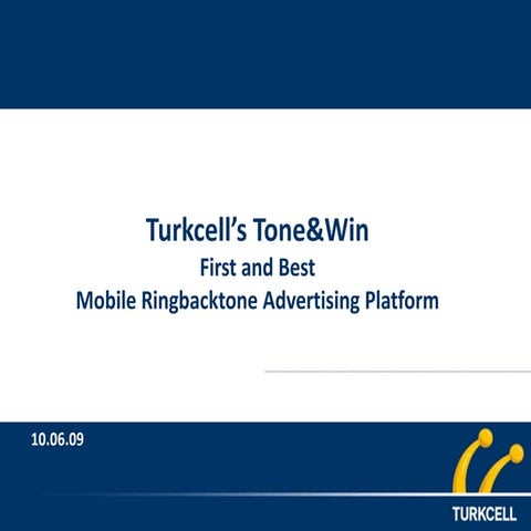Turkcell Tone&Win | PPT