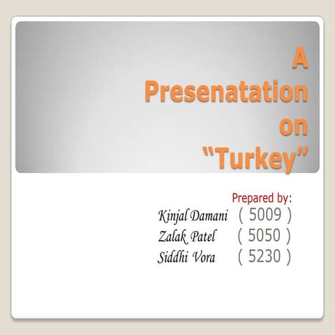 Turkey | PPT