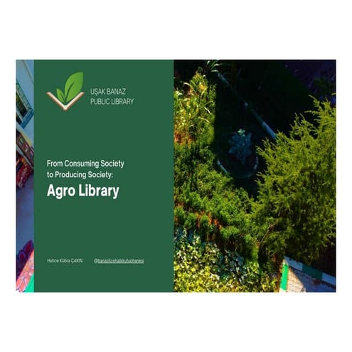 IFLA Green Library Award 2024 Turkey_Agro Library | PDF