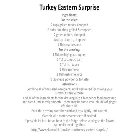 Turkey eastern surprise | PPT