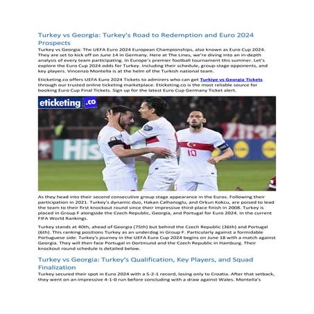 Turkey vs Georgia Turkey's Road to Redemption and Euro 2024 Prospects.pdf