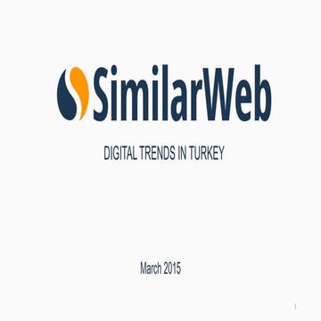 Digital Trends in Turkey | PPT