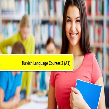 Turkish Language Courses 2 (A1) | PPTX