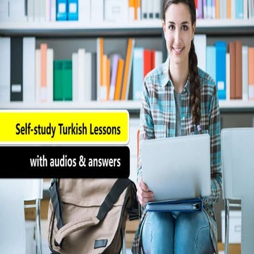 Turkish Language Lessons For Self-study | PPTX
