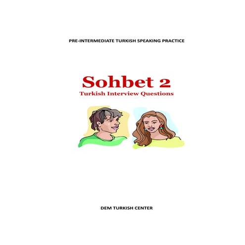 Turkish Speaking Practice Books 2 | PDF