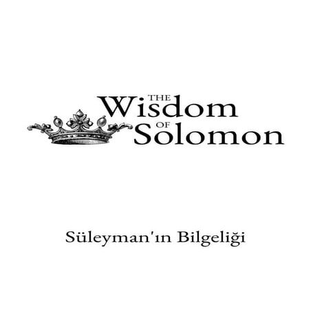 Turkish - Wisdom of Solomon.pdf