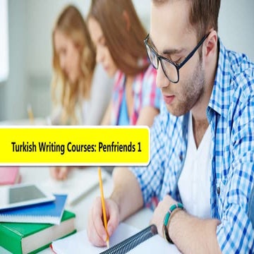 Turkish Writing Courses - Turkish Penfriends 1 (A1) | PPTX | Education
