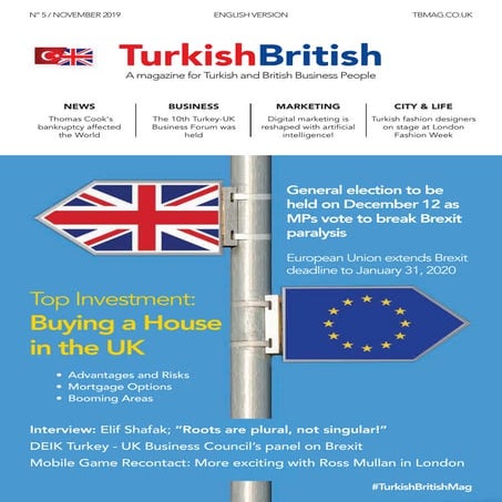 Turkish British magazine | PDF | Business | Business and Finance