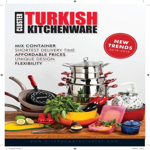 Turkish Kitchenware Cluster Catalog | PDF