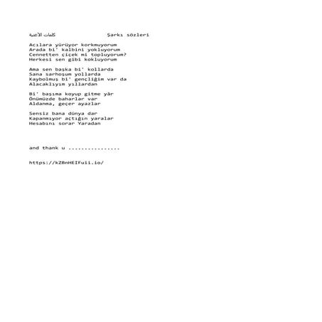 turkish song.pdf