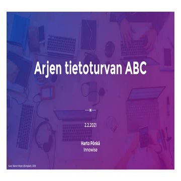 Arjen tietoturvan ABC | PDF
