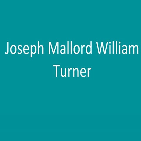 Turner | PPT