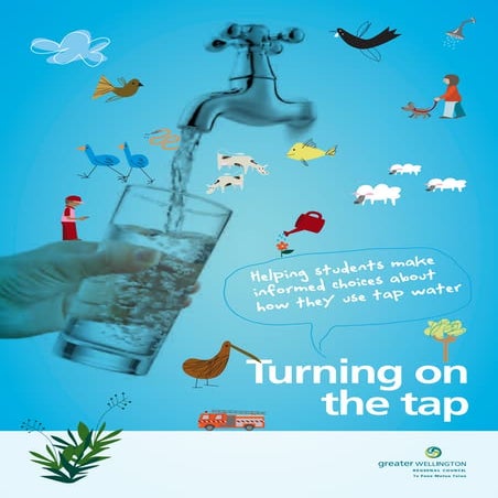 Turning on the tap: Helping students make informed choices about how ...