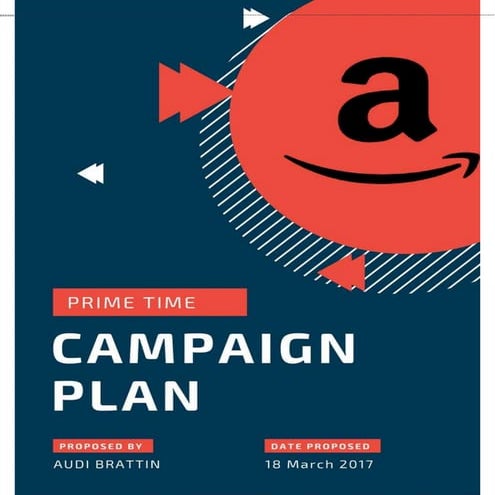 Amazon Mock Campaign Plan | DOCX