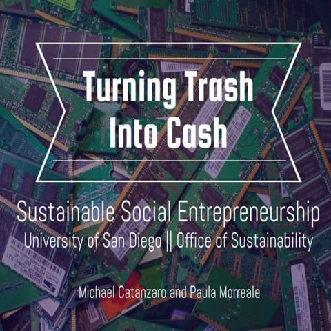 Turning trash into cash | PPTX