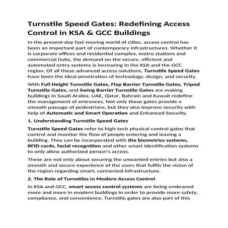 Redefining Access Control with Next-Gen Gate Barriers in Bahrain & the GCC.docx