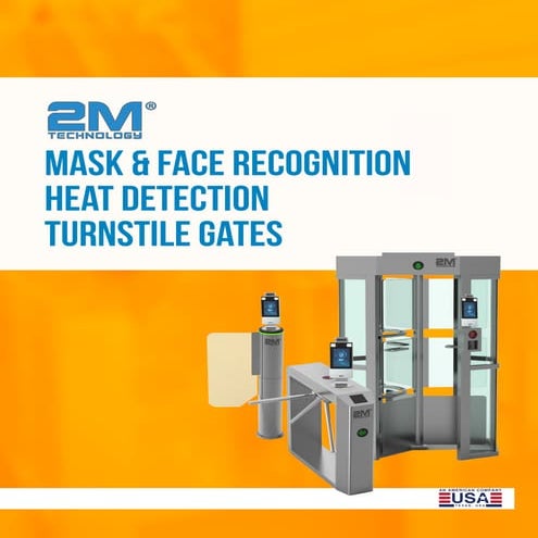 Face Recognition Heat Detection Turnstile Gates Catalog | PDF