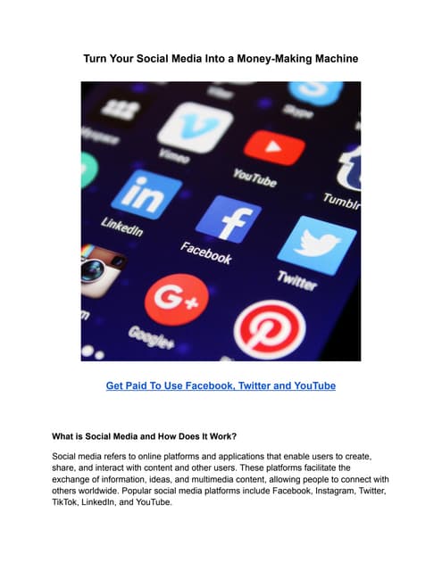 social media advantages and disadvantages | PDF