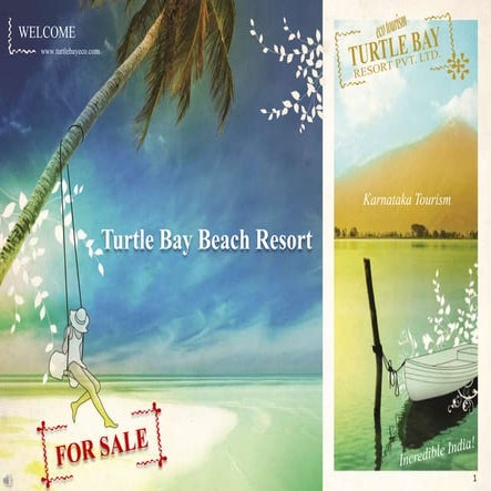 Turtle Bay Beach Resort (Karnataka, India) - Sale Brochure -V1 | PPTX