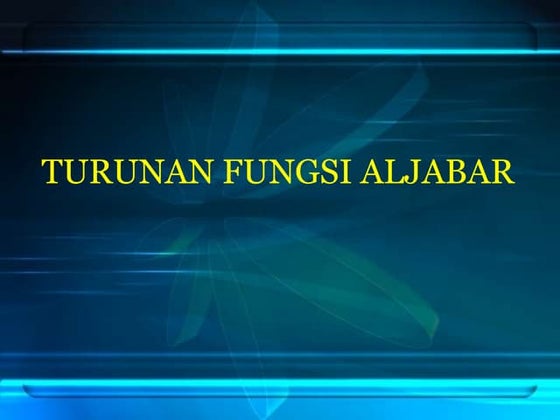 Turunan fungsi aljabar Kelas XI matematika wajib.pptx