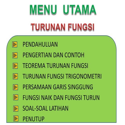 Turunan fungsi-lengkap | PPT