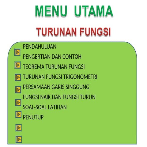 turunan-fungsi-lengkap aljabar beserta trigonometri | PPT