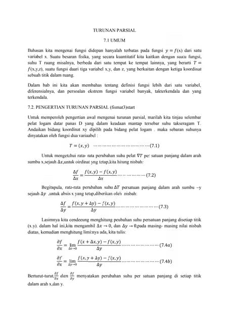 kalkulus I turunan | PPTX