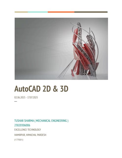 Autodesk inventor practice part drawings | PDF