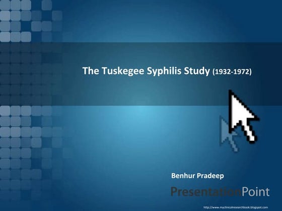The tuskegee study | PPT