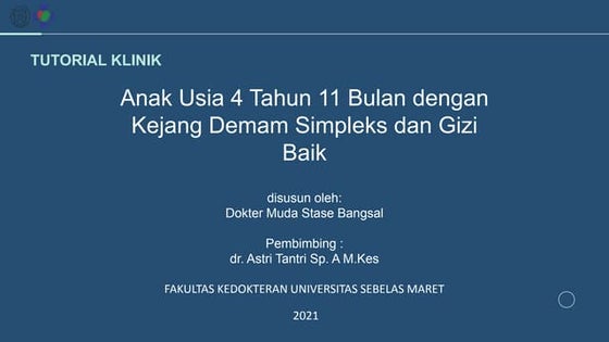 Laporan Kasus KDK.pptx