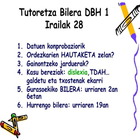 Tutoretza dbh3 12 09-26 | PPT