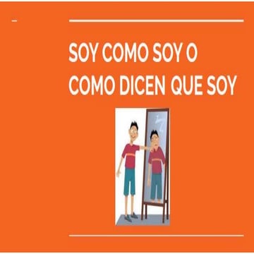 SOY COMO SOY | PPTX