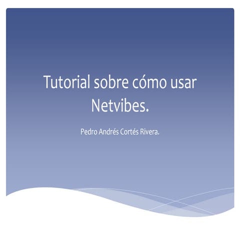 Como crear una cuenta netvibes | PDF